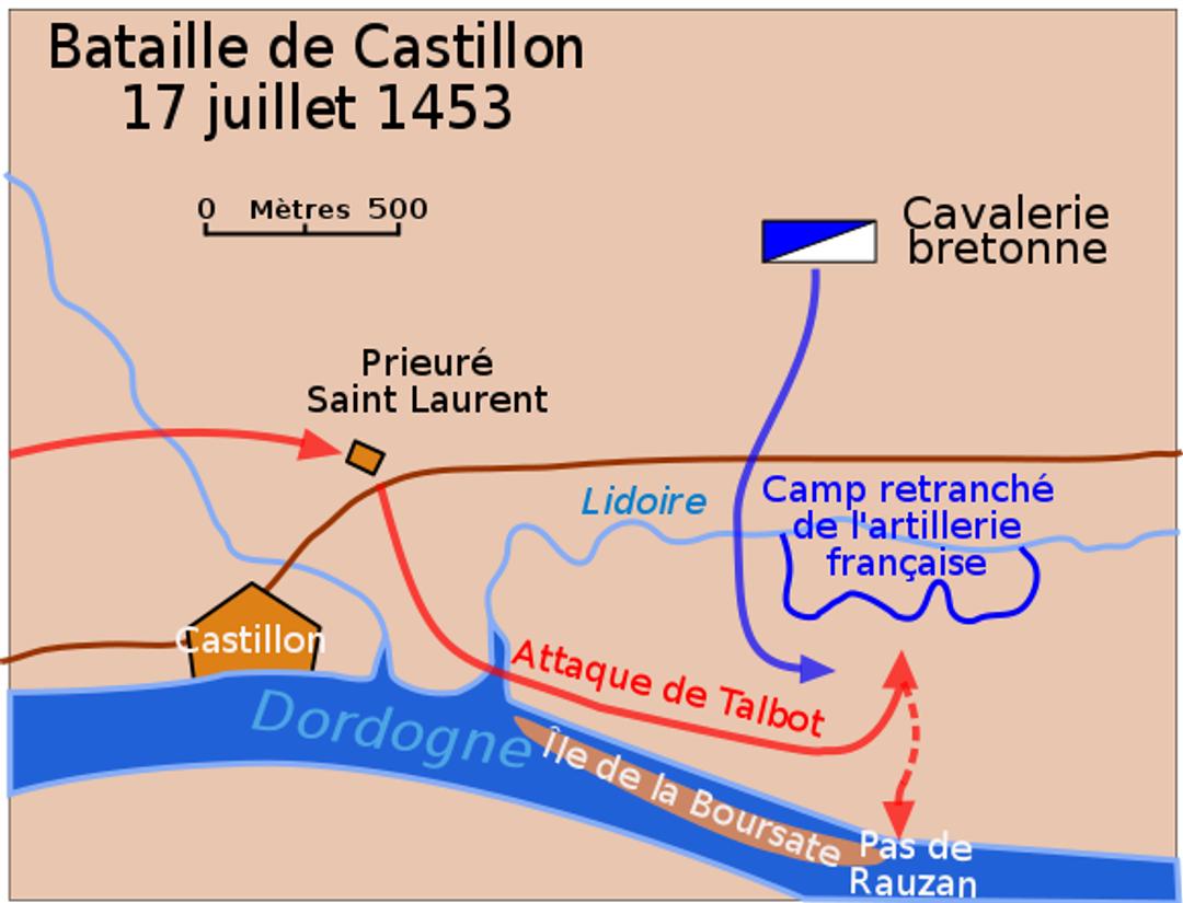 Que s'est-il passé à la bataille de Castillon