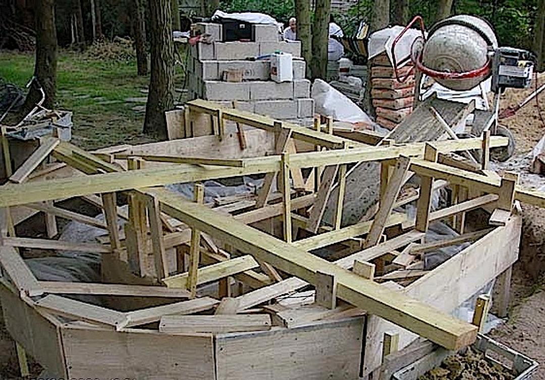 Les bassins de jardin en béton