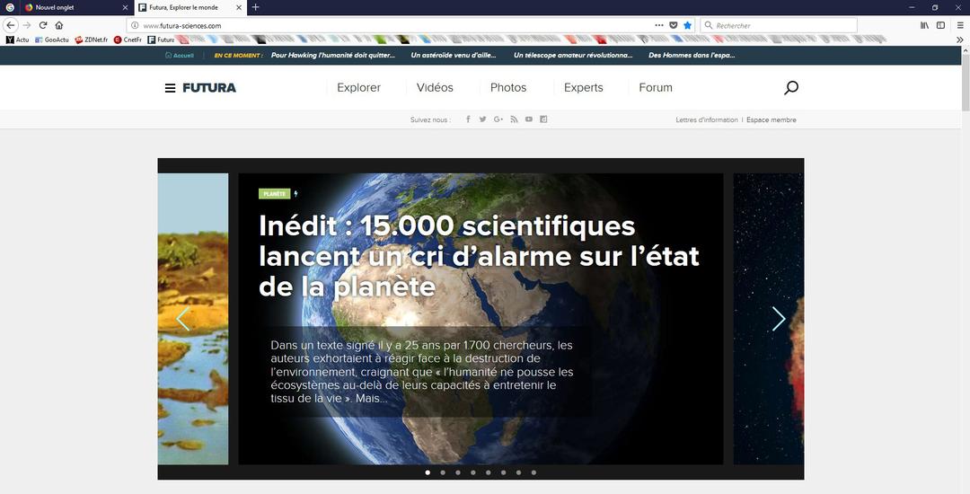 Firefox 57 Quantum : le navigateur de Mozilla fait peau neuve
