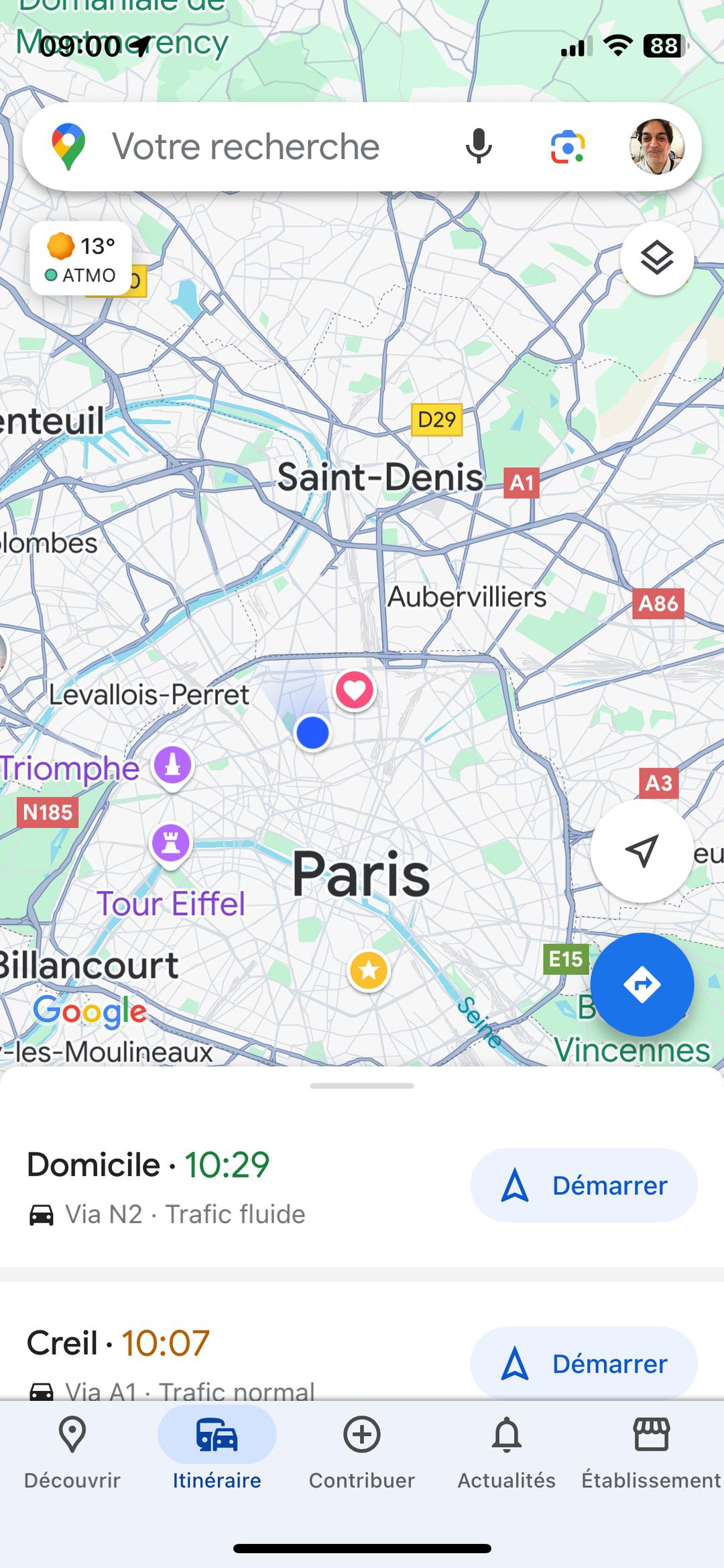 Google Maps : comment partager sa position et son trajet avec ses proches