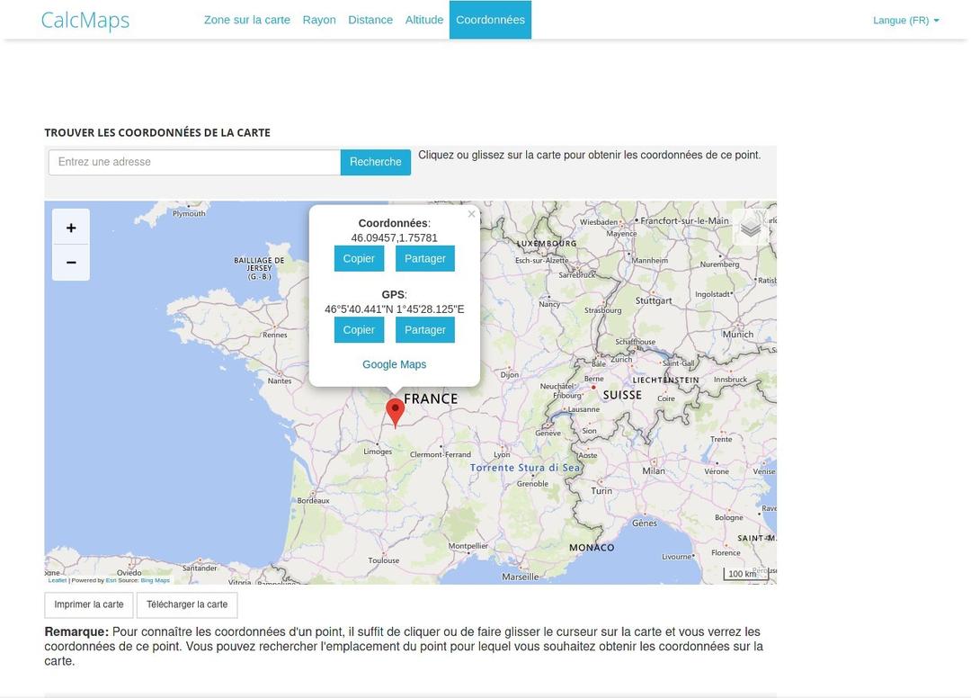 Définition | CalcMaps : qu'est-ce que c'est ? | Futura tech