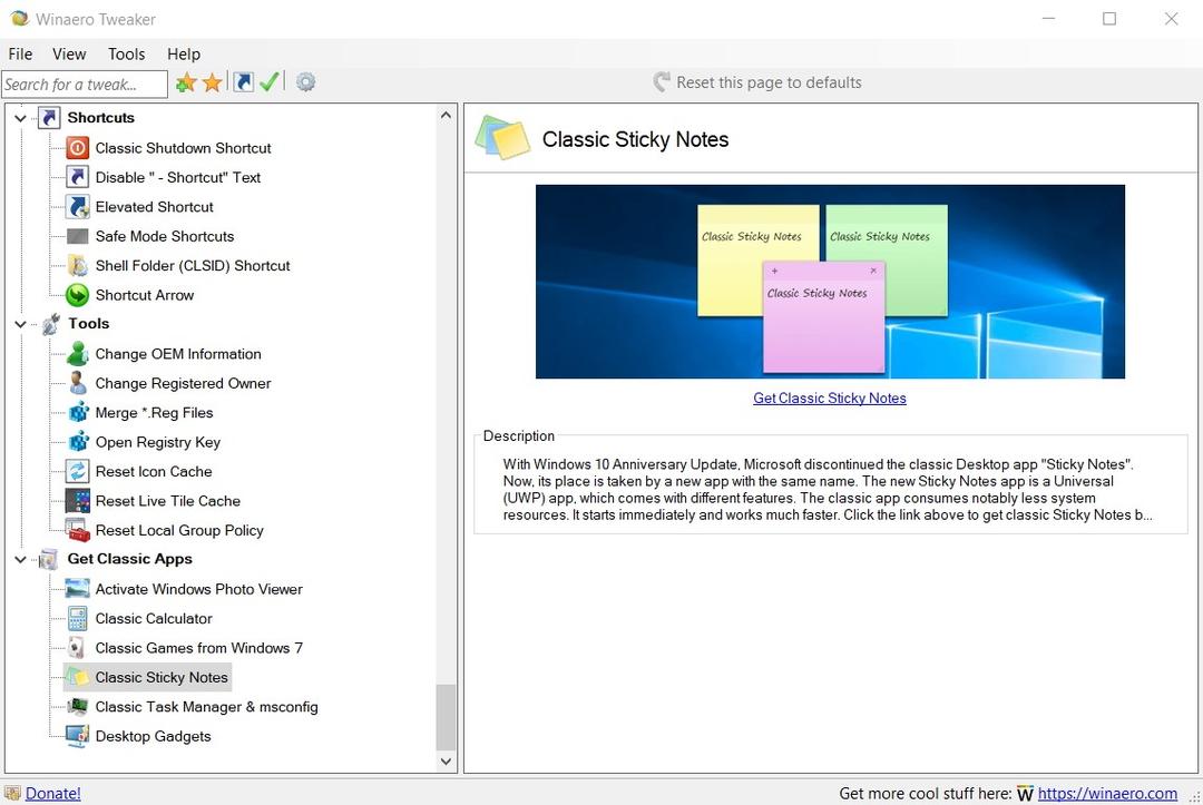 Définition | Winaero Tweaker : qu'est-ce que c'est ? | Futura tech