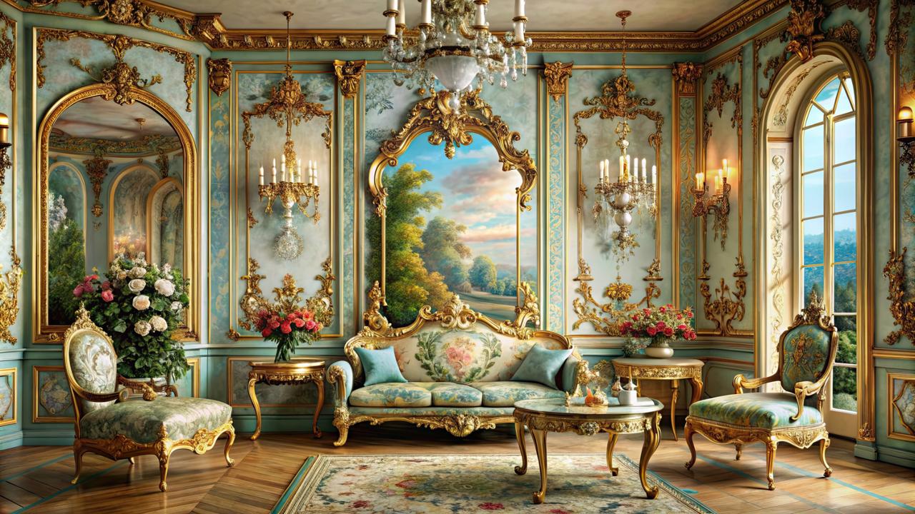 Rococo revived : cinq intérieurs d'un faste à couper le souffle