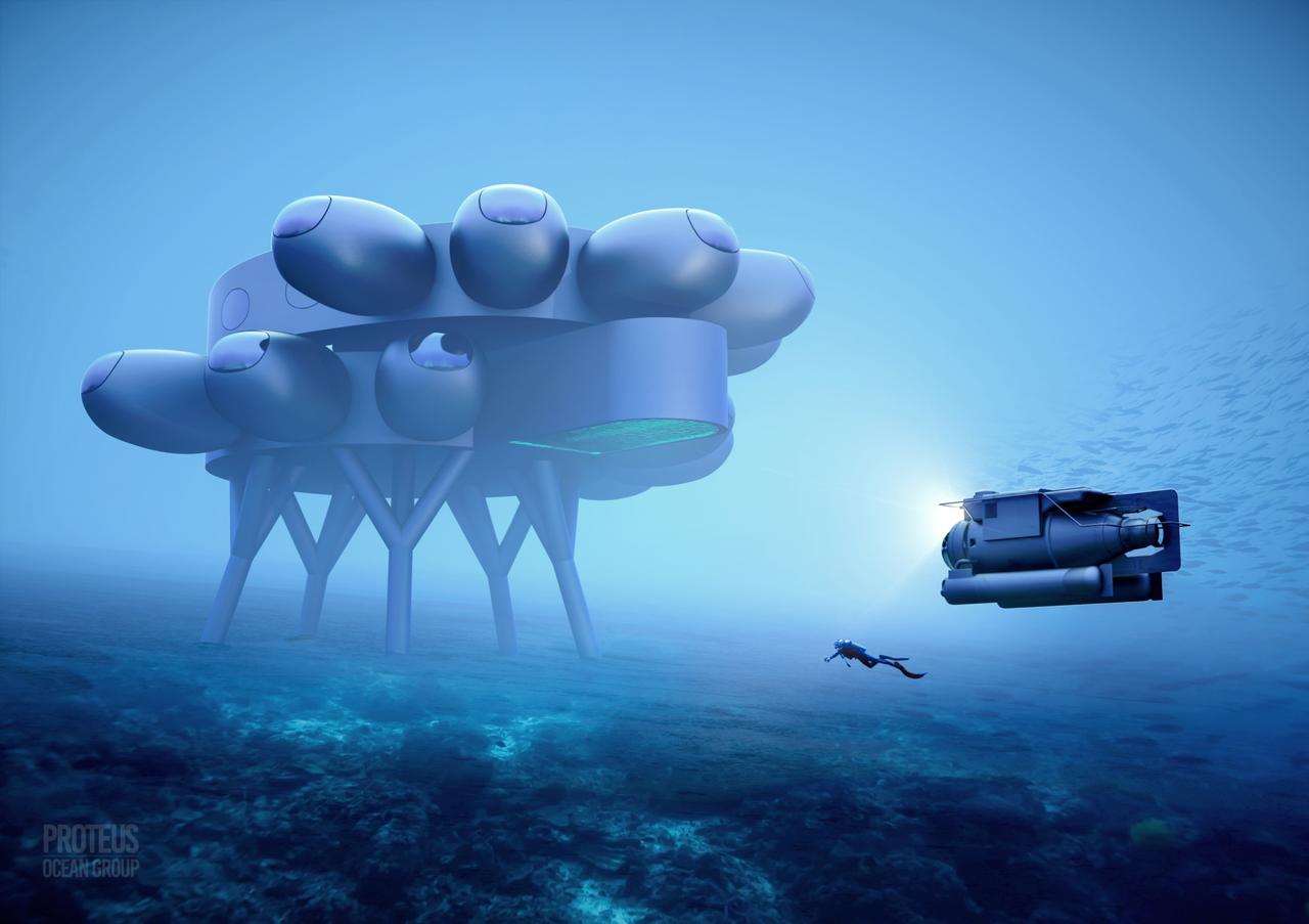 Proteus : la station spatiale sous-marine de Fabien Cousteau