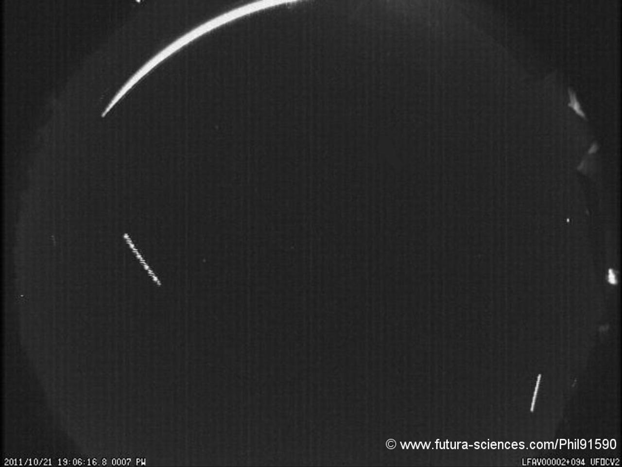 Un énorme bolide a traversé le ciel français hier soir