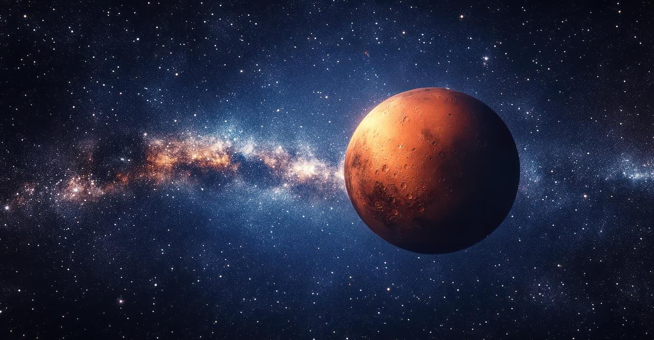 Mars est 2,5 fois plus grande dans le ciel qu’il y a quelques mois et ...
