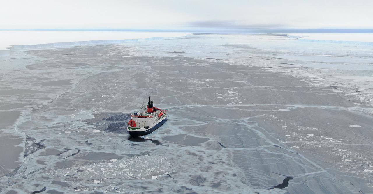 Un monde grouillant de vie découvert après la séparation d'un iceberg ...