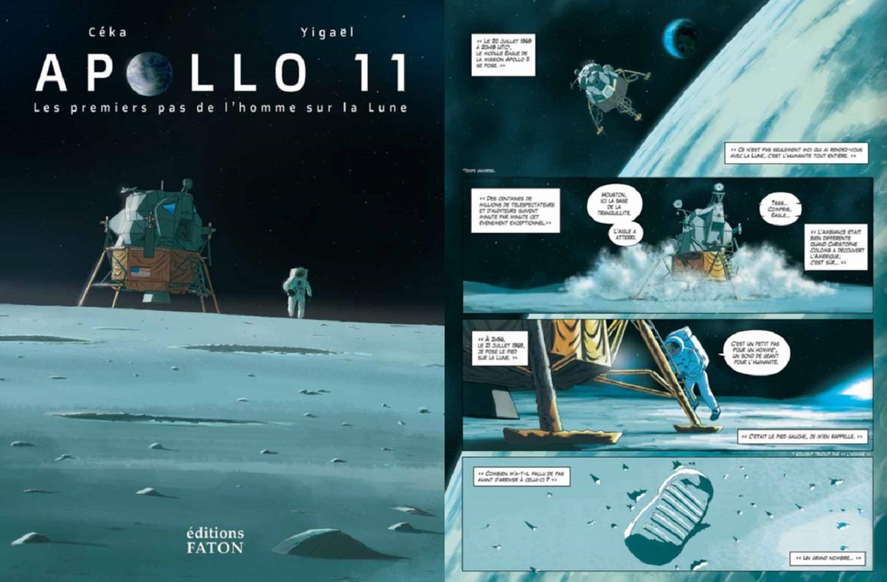 Gagnez la BD « Apollo 11, les premiers pas de l'Homme sur la Lune