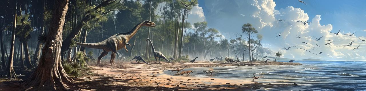 Sur cette plage de France, des dinosaures ont laissé des traces de ...