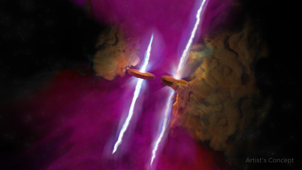La puissance conjointe de James-Webb et Alma dévoile des étoiles ...