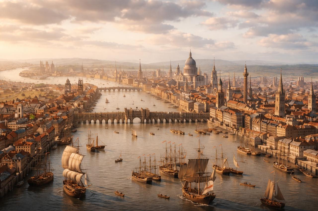 Cette vidéo recrée le Londres du XVIIIᵉ siècle avec un réalisme qui fascine