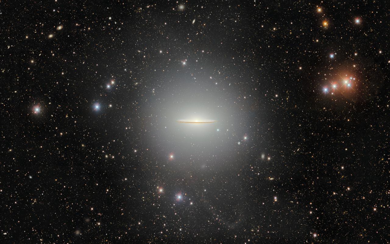Cette image sublime de la galaxie du Sombrero dévoile une structure ...