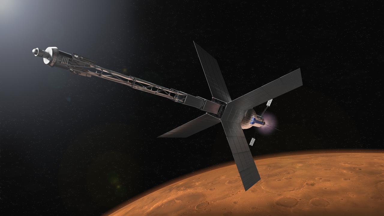 La Nasa prépare une fusée à propulsion nucléaire pour aller sur Mars en ...