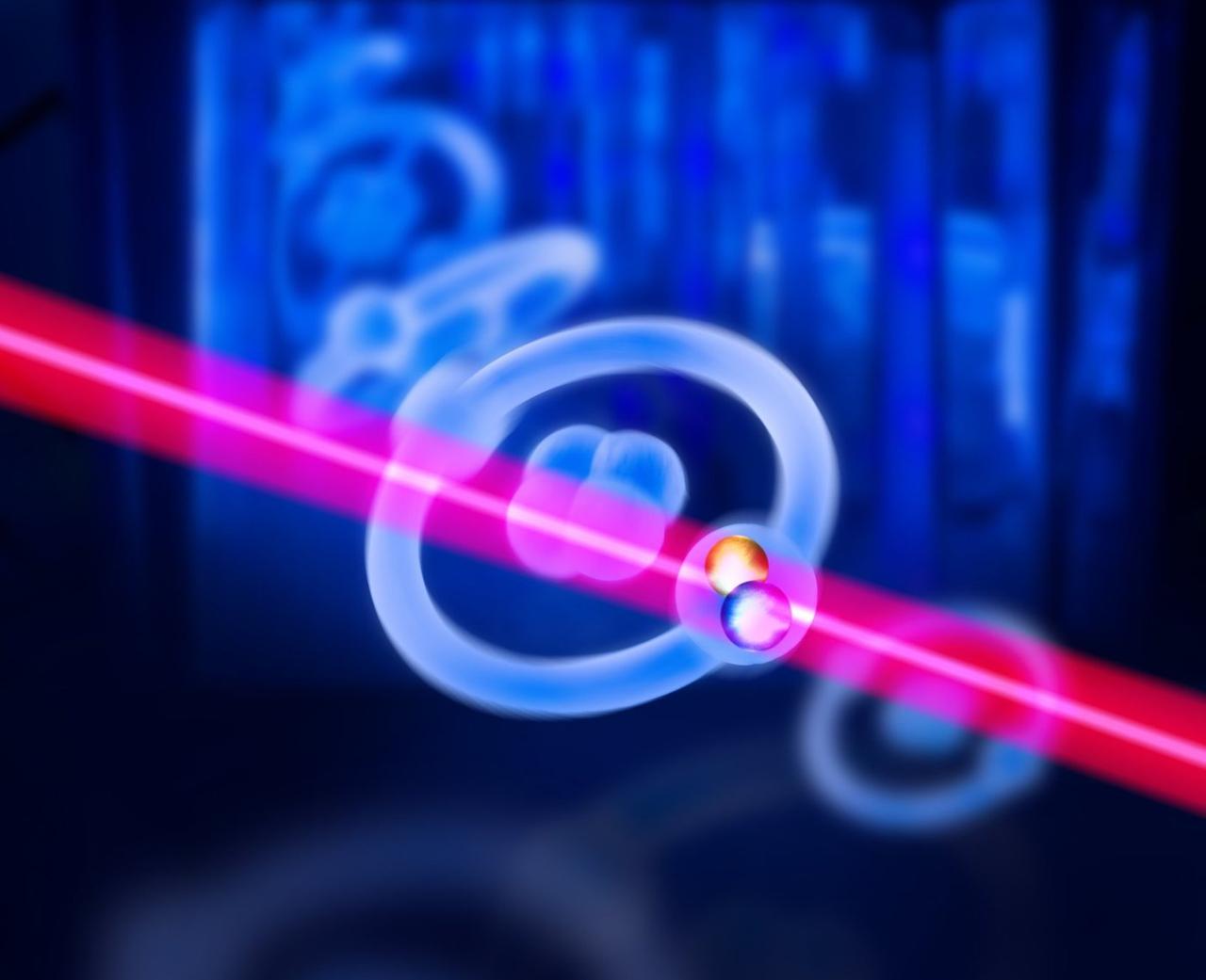 On a fabriqué un nouveau type d'atome, l'hélium pionique