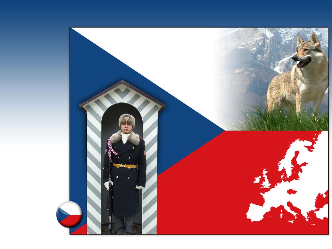 Drapeau : Tchécoslovaquie