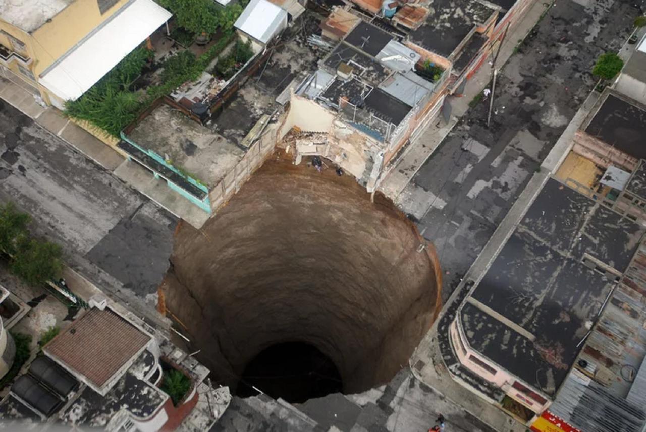 Voici les plus impressionnants sinkholes et pourquoi ils se forment