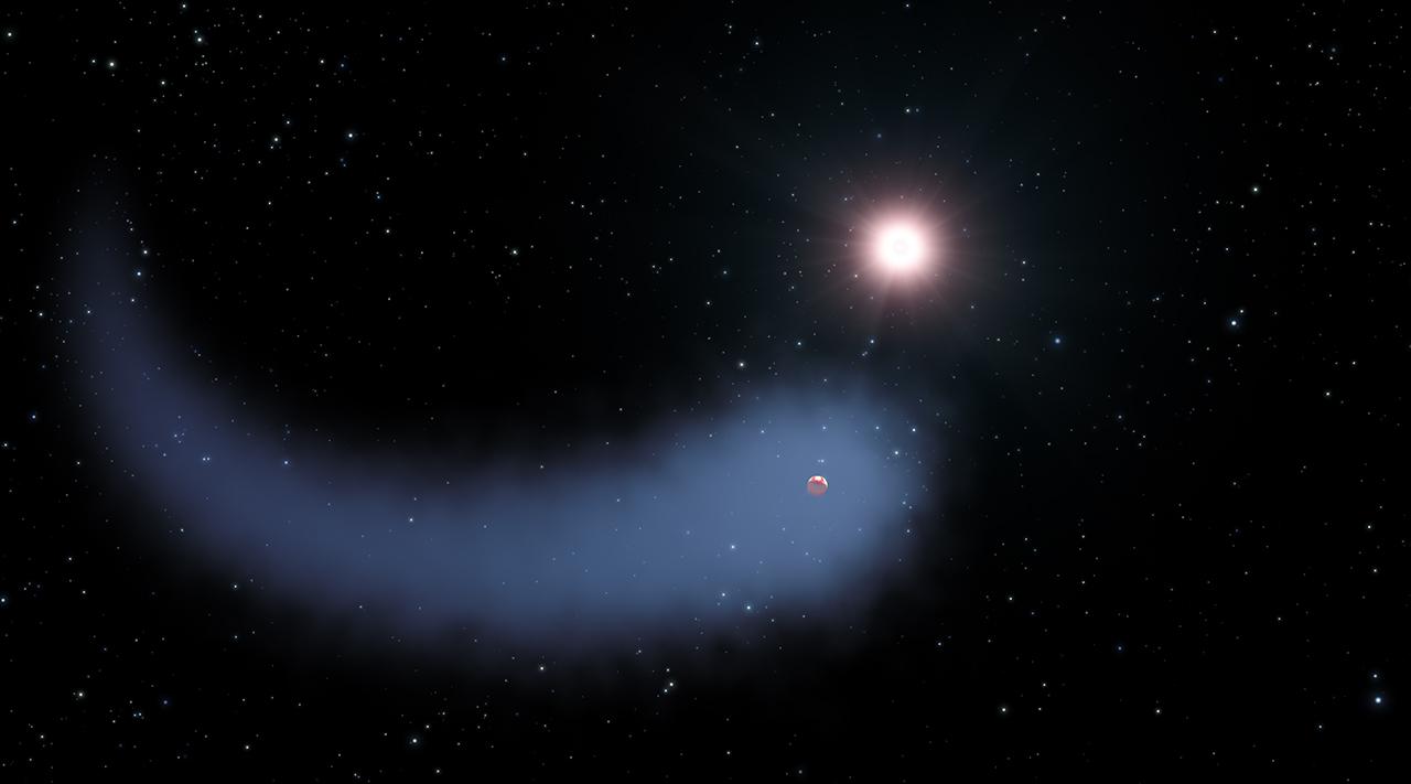Hubble dévoile GJ 436b, l’exoplanète qui ressemble à une comète