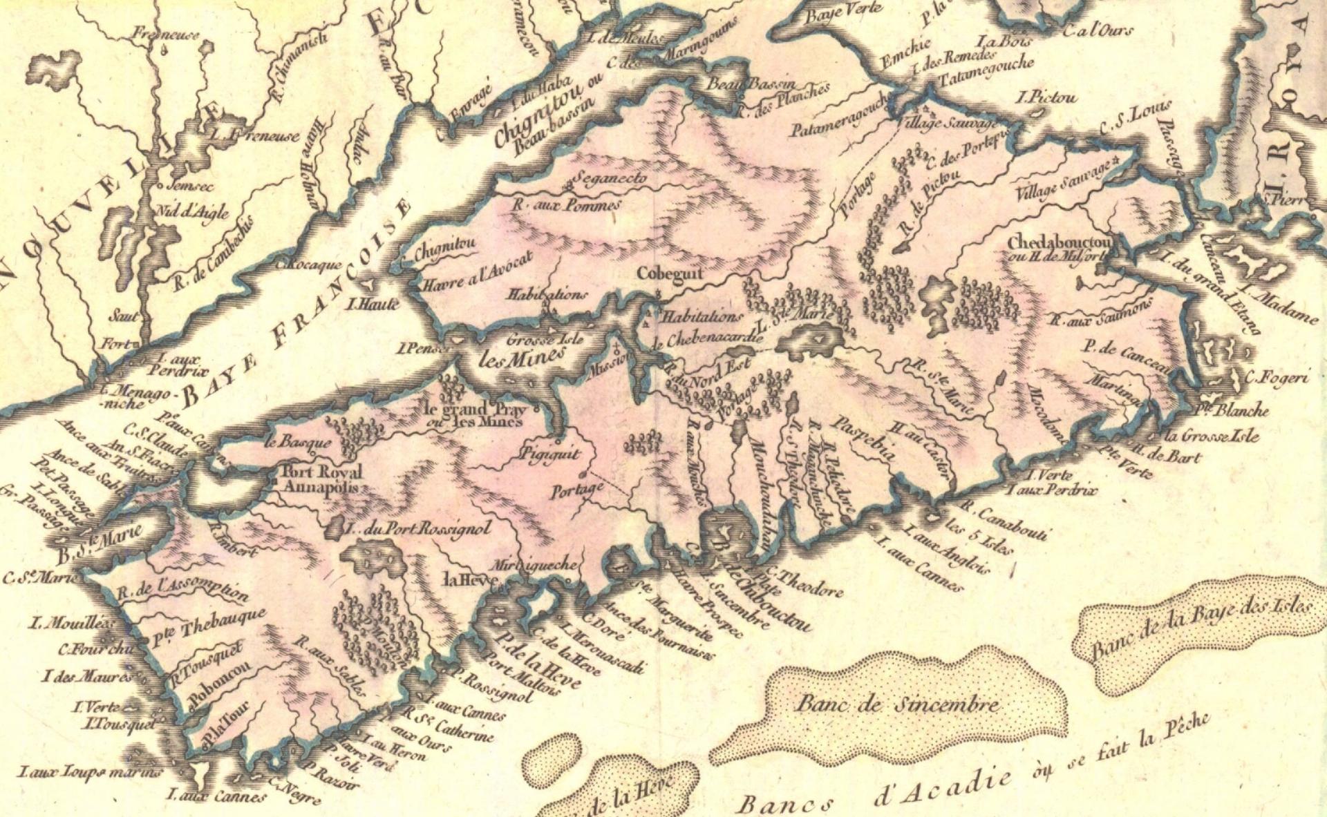 Histoire des Acadiens et de leurs déportations