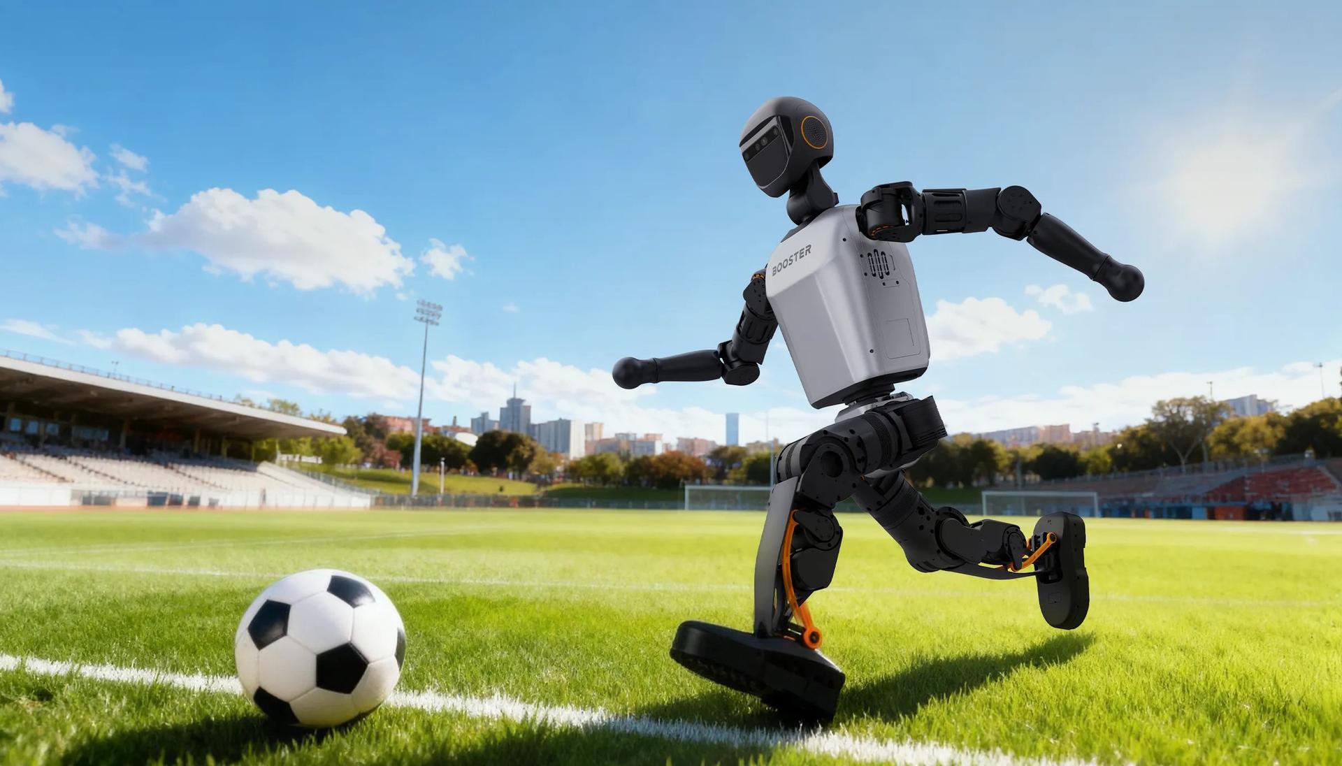 Ce robot footballeur s’entraîne pendant la Coupe du monde à battre les ...
