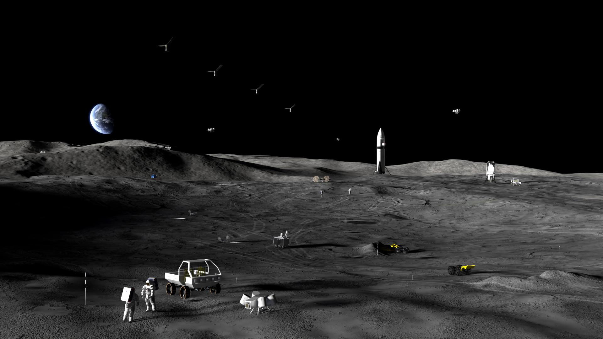 Retour sur la Lune : comment la Nasa prépare le terrain avant d'y ...