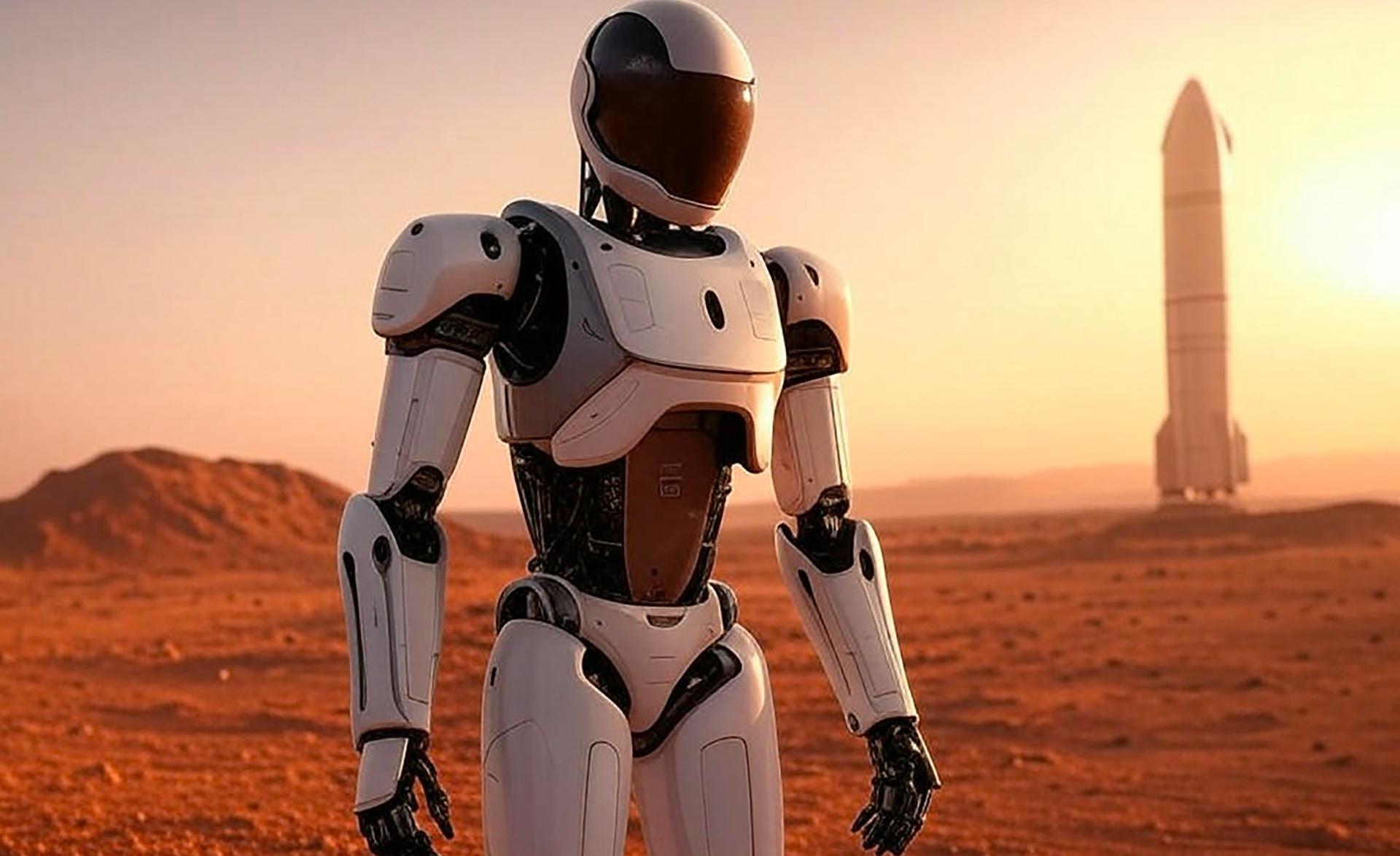 Elon Musk veut envoyer son robot humanoïde Optimus sur Mars avant les ...