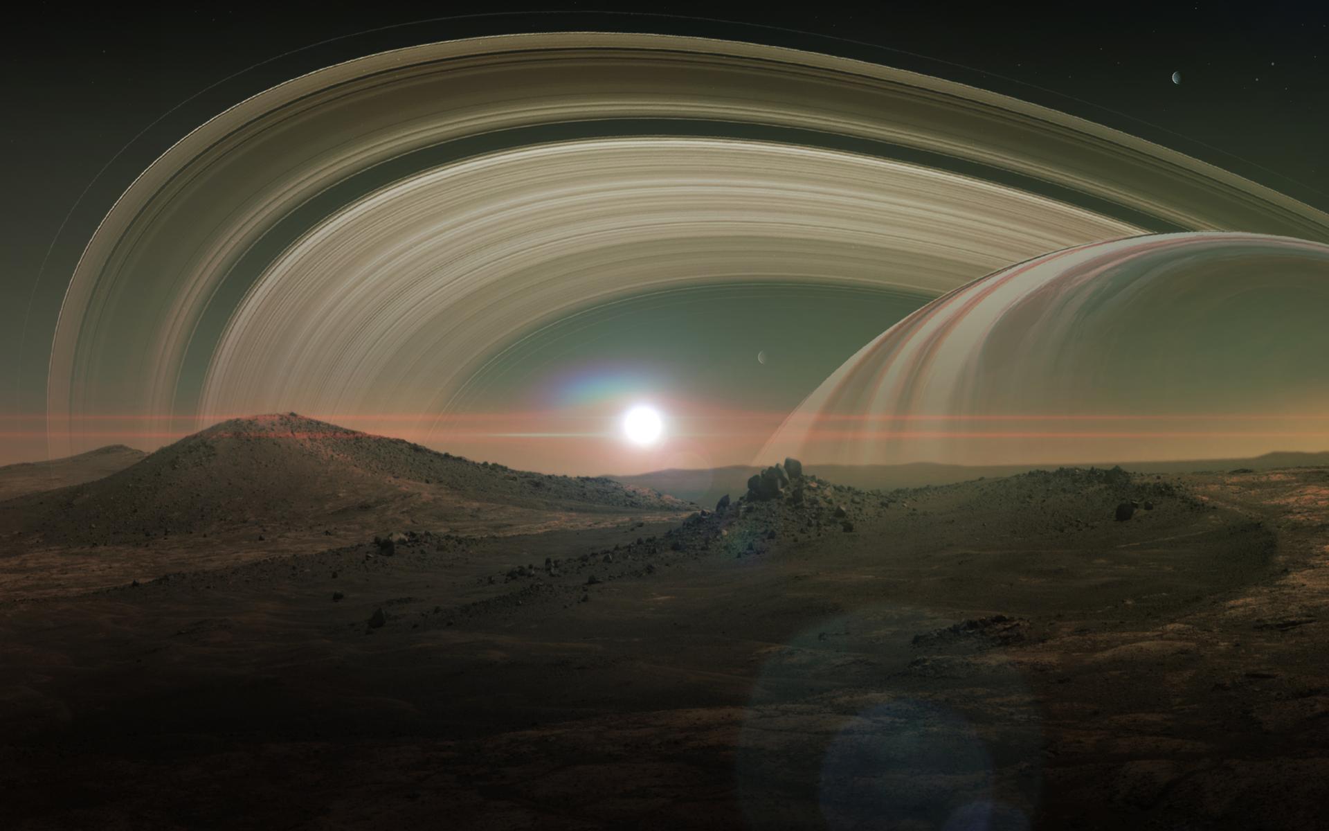 La première carte de Titan, la plus grande lune de Saturne