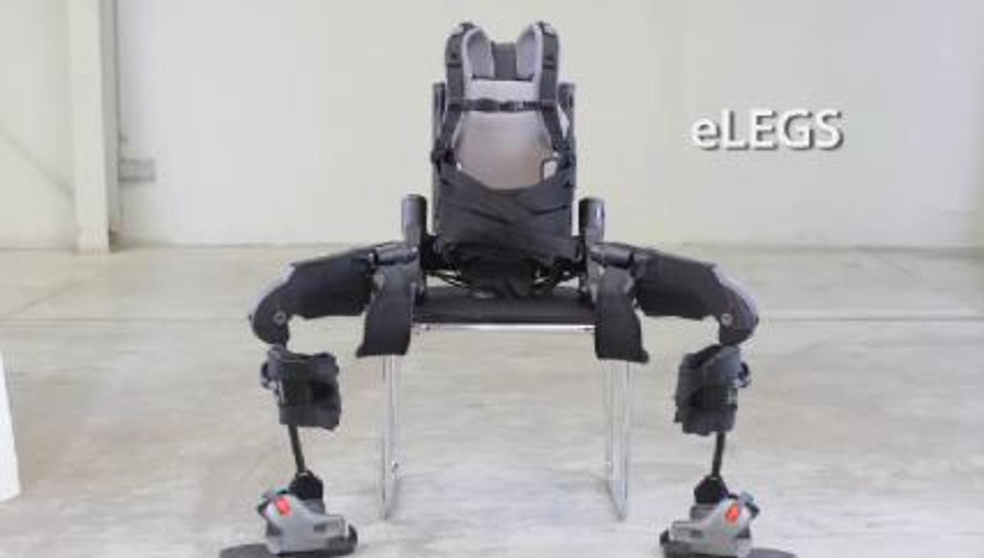eLEGS, l’exosquelette au secours des paraplégiques