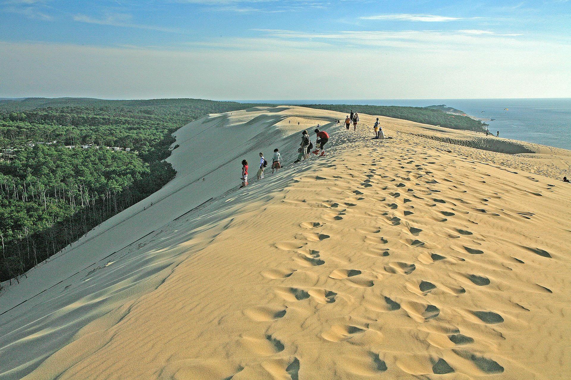 Dune du Pilat : un monument de sable en transformation