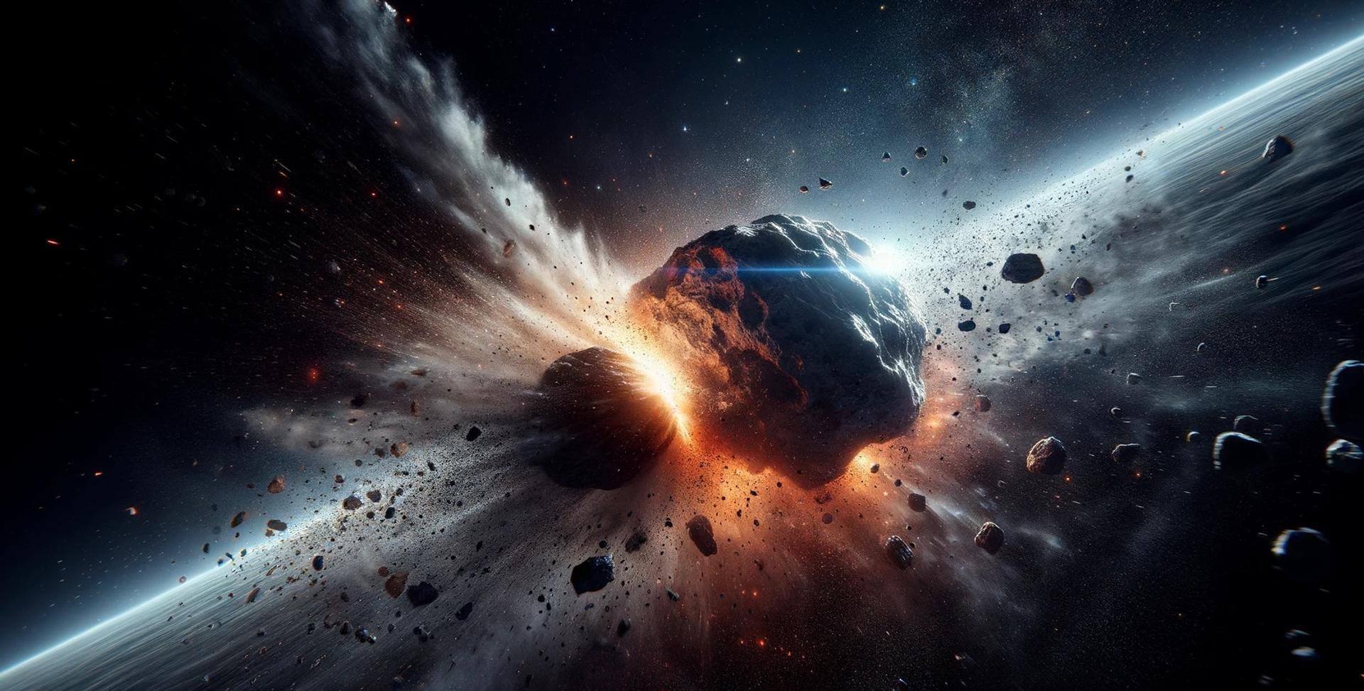 La Nasa a frappé un astéroïde et déclenché un phénomène totalement ...
