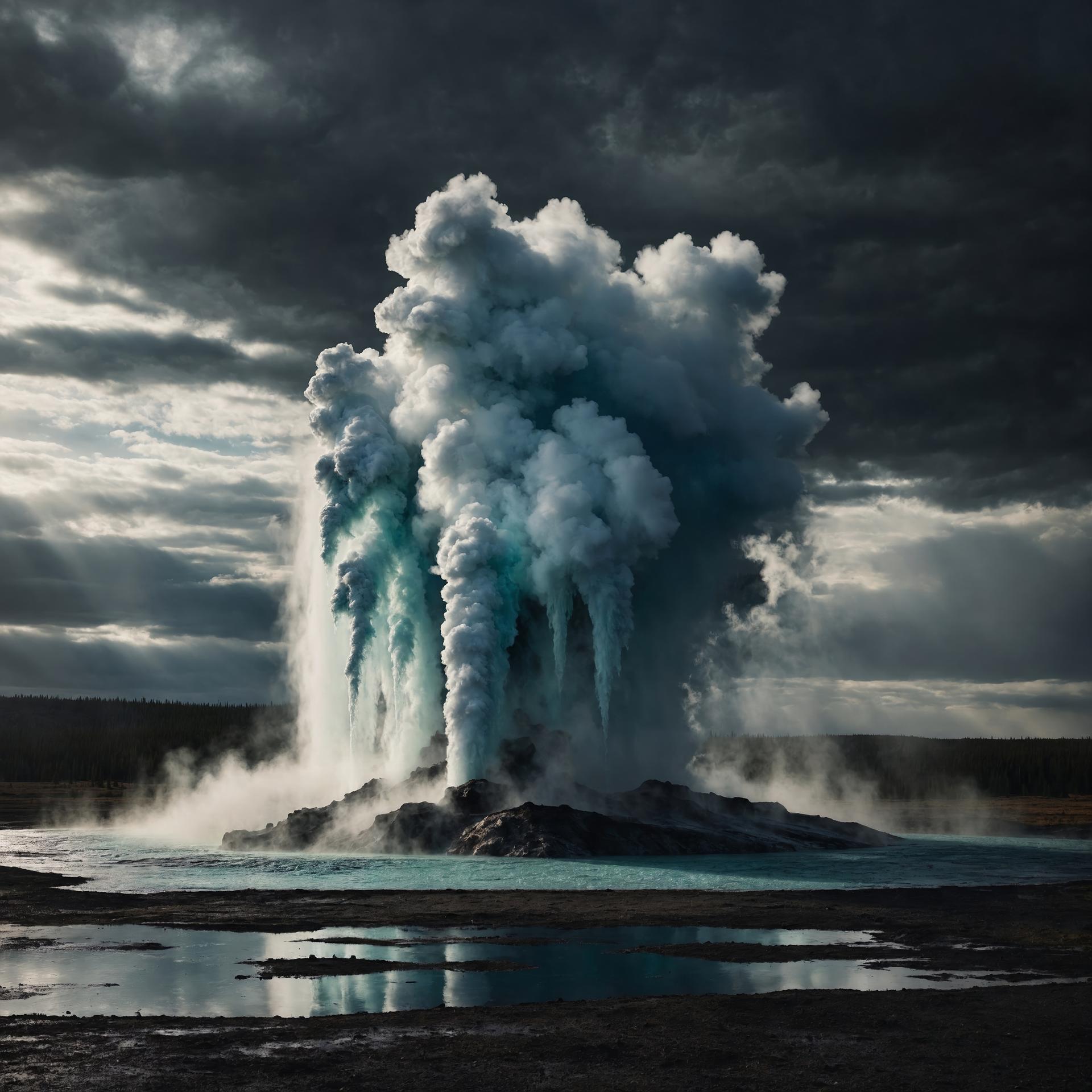 Panique à Yellowstone après l’explosion d’un geyser au milieu des ...