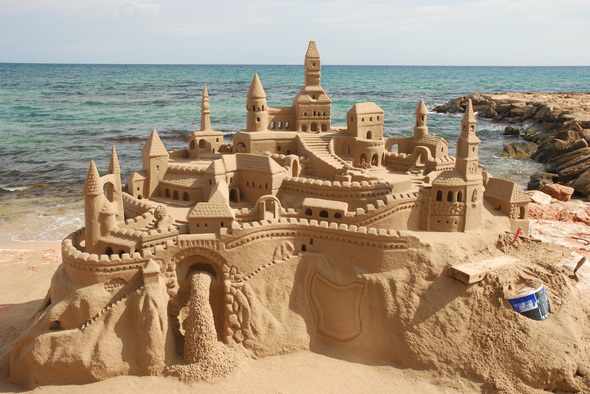 Comment construire le parfait château de sable