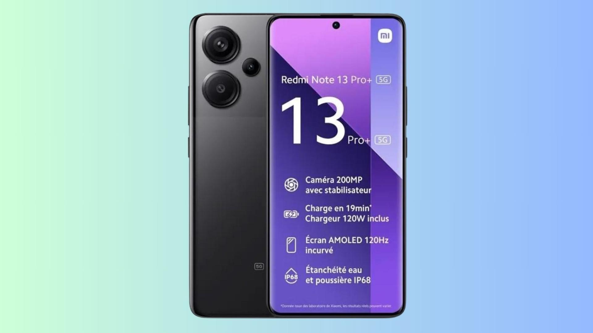 Cdiscount déglingue le prix du Redmi Note 13 Pro+ avec une remise folle