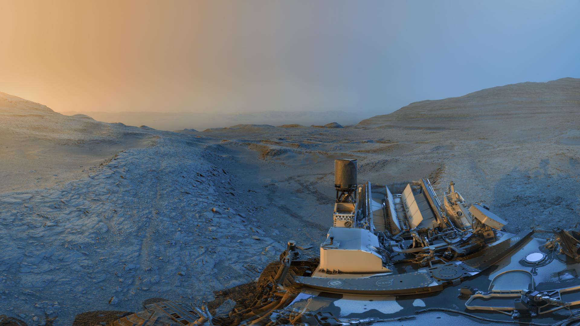 Ce rover de la Nasa vient d’envoyer l’une des plus belles images jamais ...