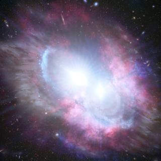 Record : on a observé la première collision de quasars moins d'un ...