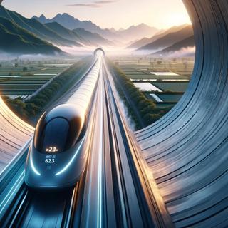 Démonstration réussie d’un prototype de train en lévitation sur des ...