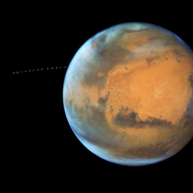 Mars a encore des secrets : sa calotte polaire nord serait plus jeune ...