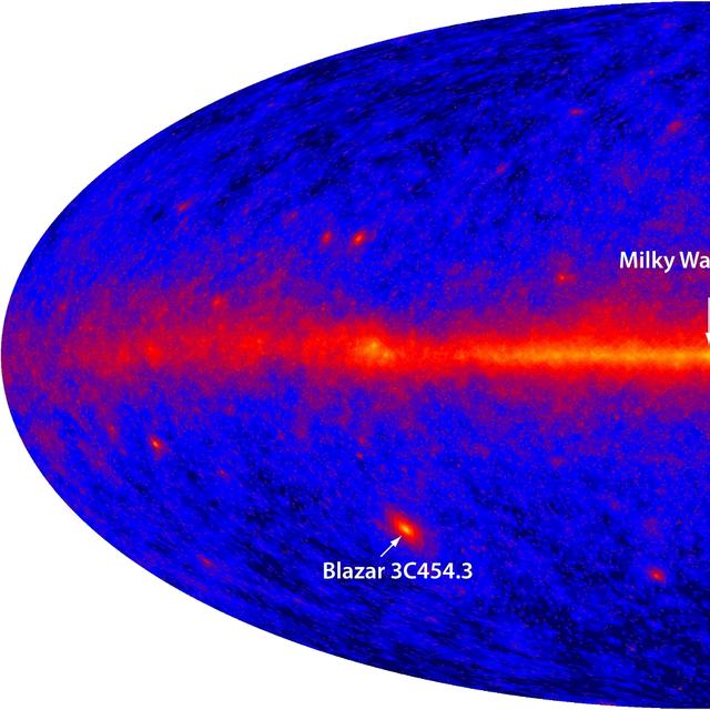 Record : Fermi a découvert la binaire gamma la plus lumineuse connue