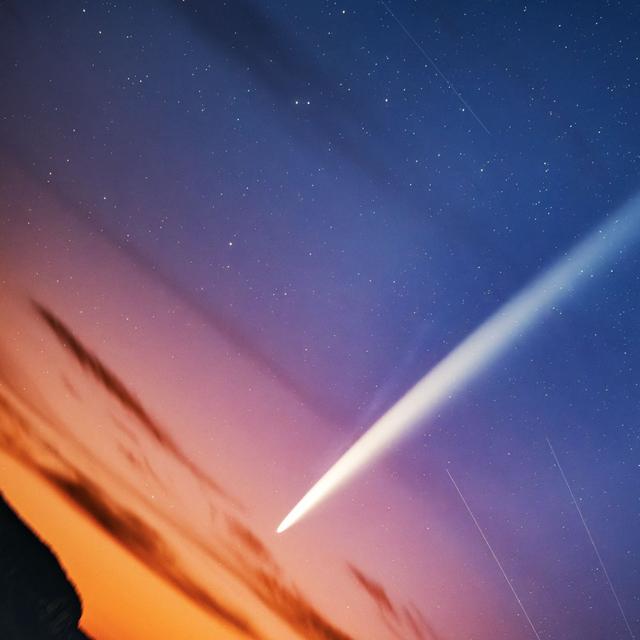 Une comète potentiellement visible à l’œil nu, observable depuis la ...