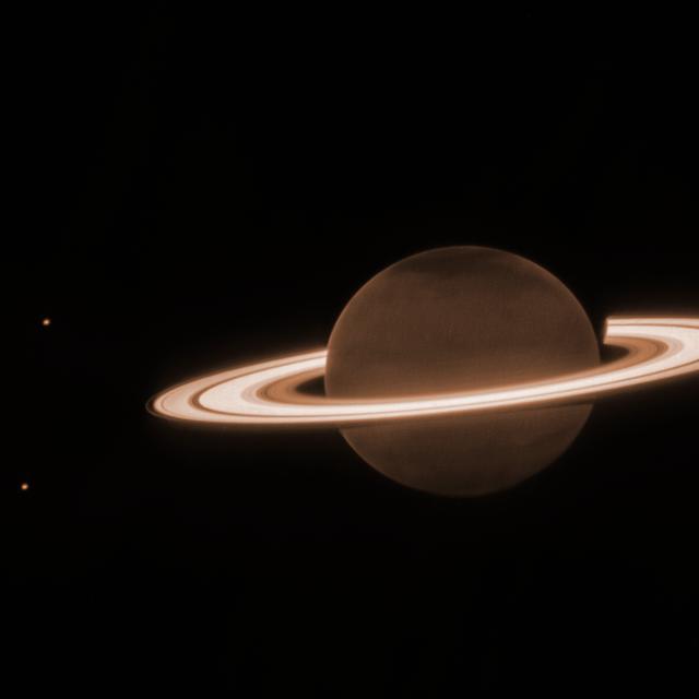 Le télescope James-Webb révèle une fascinante image de Saturne avec des ...