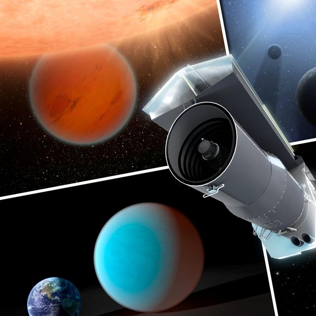 Le télescope James-Webb nous en dit plus sur cette exoplanète aussi ...