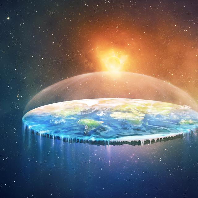 Il voulait prouver que la terre était plate, voilà ce qu'il a ...