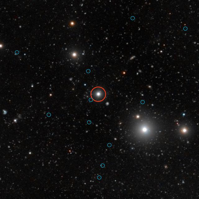 Hubble observe un gigantesque tsunami d'énergie produit par un quasar