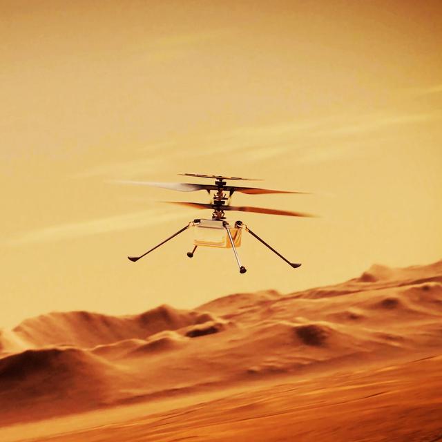 Les triomphes du drone de la Nasa sur Mars en vidéo