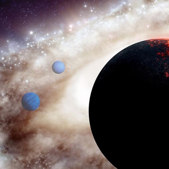 La moitié de cette exoplanète serait couverte de volcans