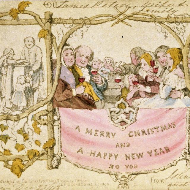 D’où vient vraiment la carte de Noël ? Une histoire bien plus moderne ...