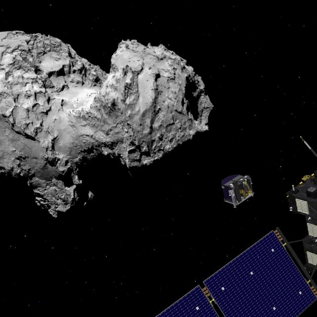 Rosetta : découvrez la comète Tchouri en relief comme vous ne l'avez ...