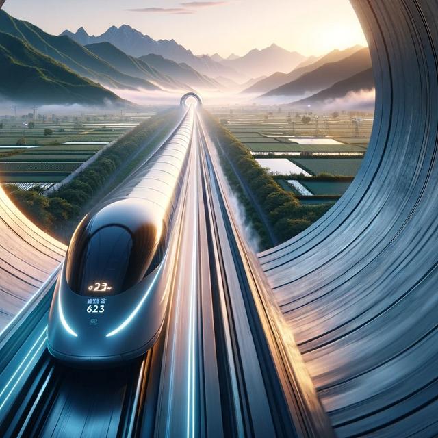 Démonstration réussie d’un prototype de train en lévitation sur des ...