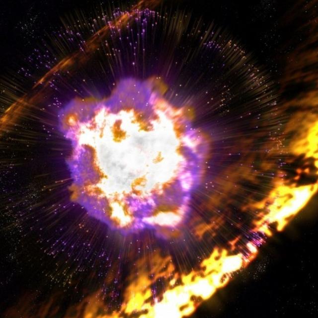 Inédit : les premiers instants de l’explosion d’une supernova