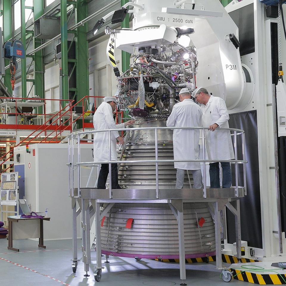 Le moteur Vulcain d'Ariane 6 testé au sol
