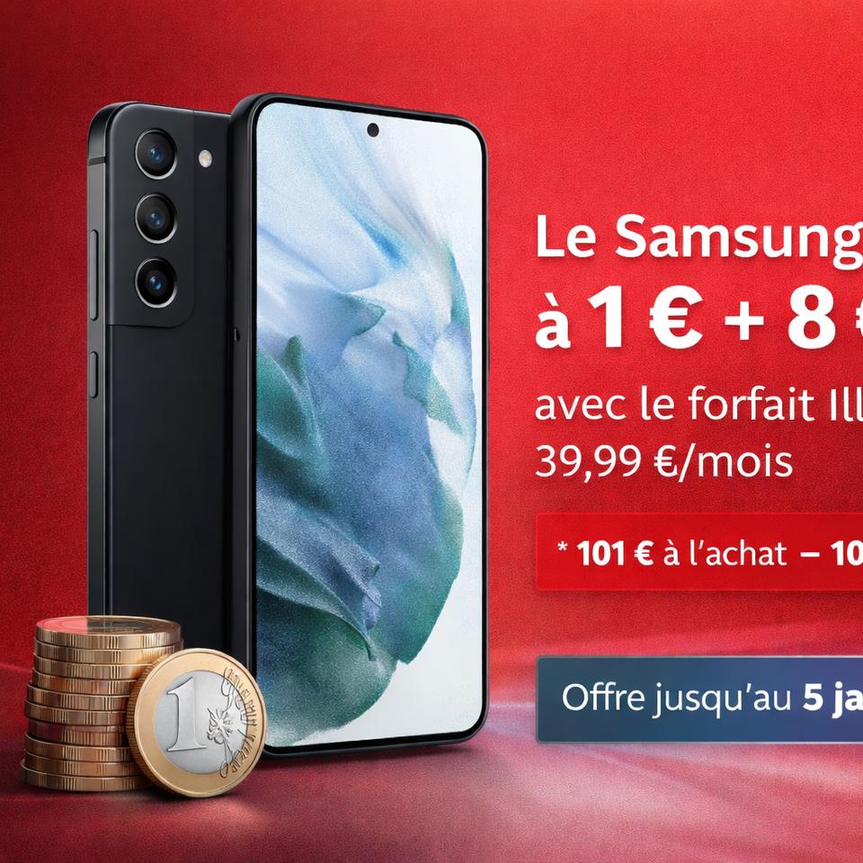 Galaxy S25 chez SFR : un très grand smartphone à un prix minuscule